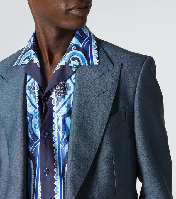 Etro Printed Cotton Bowling Shirt - Multicoloured