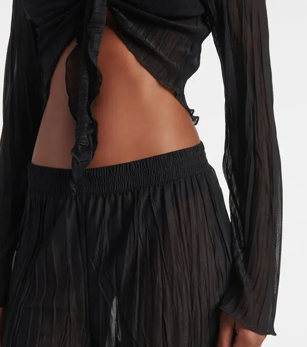 Jade Swim Dania Crop Top - Black