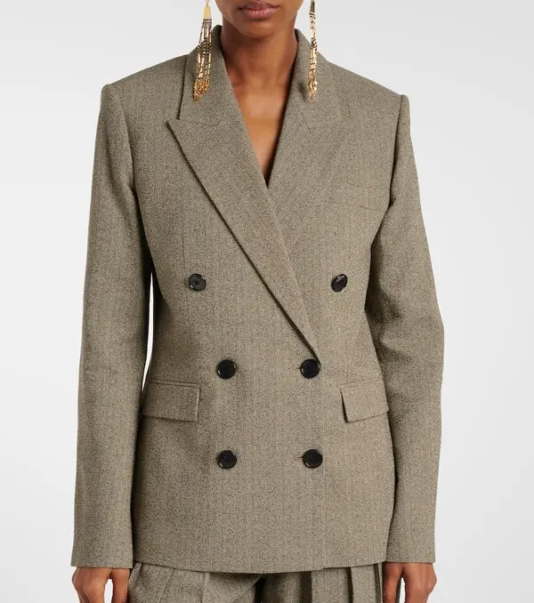 Isabel Marant Étoile Irma Plaid Blazer