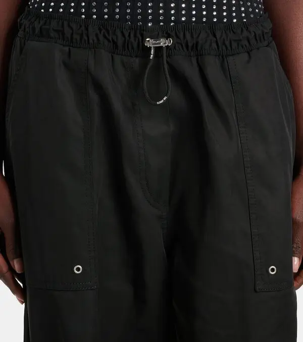 Attico Wide-leg Technical Pants