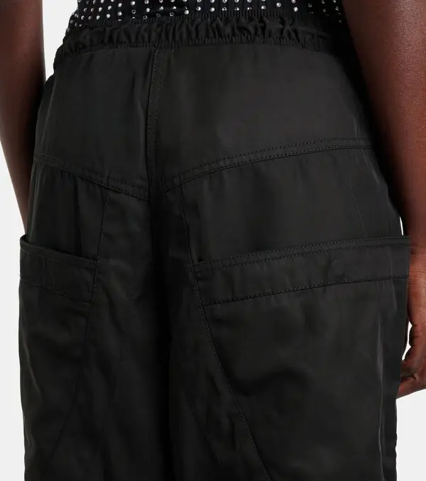 Attico Wide-leg Technical Pants