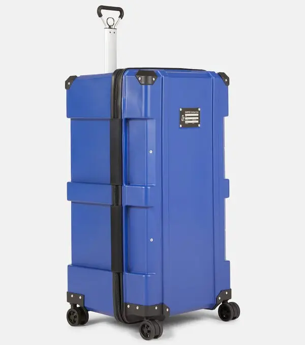 HARPER COLLECTIVE Ghost Trunk Suitcase - Blue