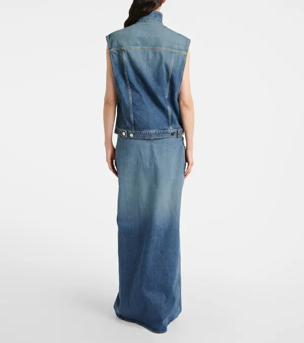 Alaïa Denim Vest