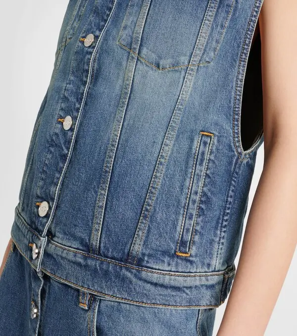 Alaïa Denim Vest