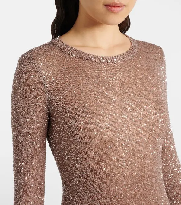 Balenciaga Sequined Maxi Dress