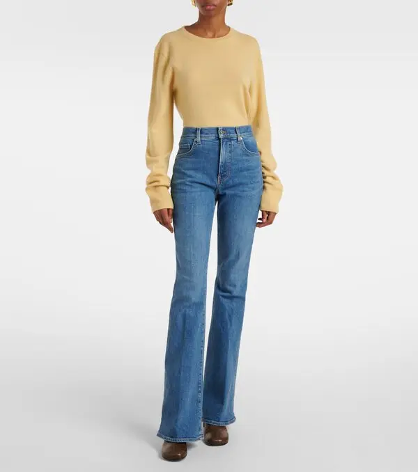 Veronica Beard Beverly High-rise Flared Jeans