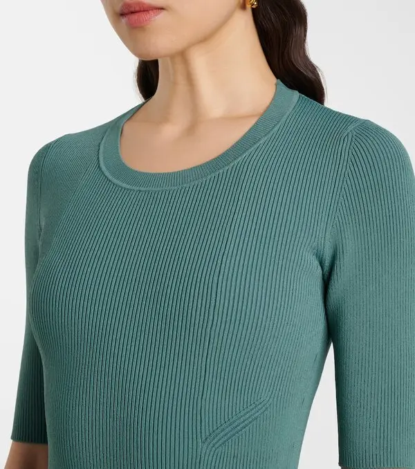 Altuzarra Maisie Ribbed-knit Maxi Dress