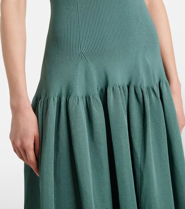 Altuzarra Maisie Ribbed-knit Maxi Dress
