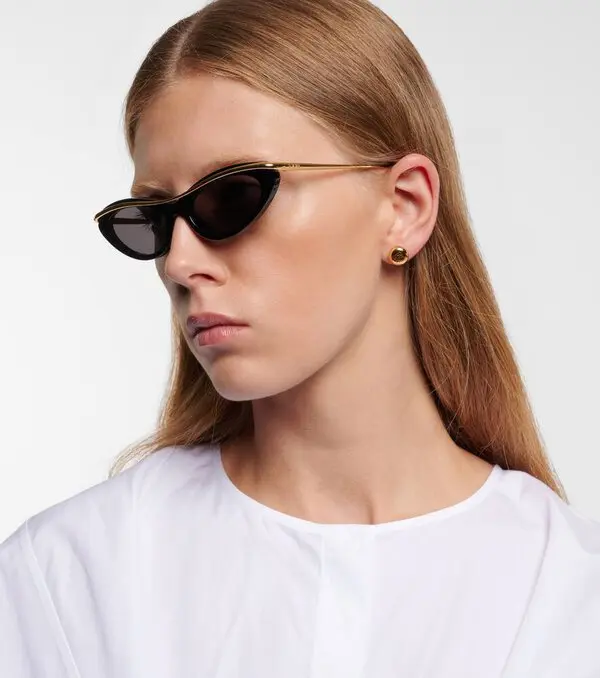 Loewe Whirl Cat-eye Sunglasses - Black