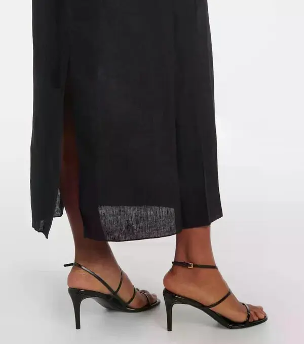 Johanna Ortiz Ruffled Midi Dress