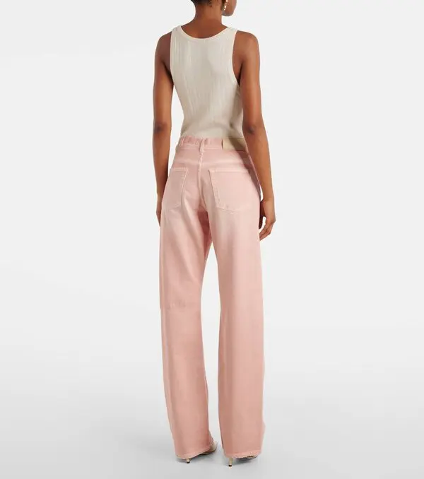 7 For All Mankind Tess High-rise Straight Jeans