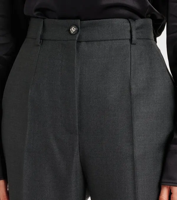 Dolce & Gabbana Wool Slim Trousers