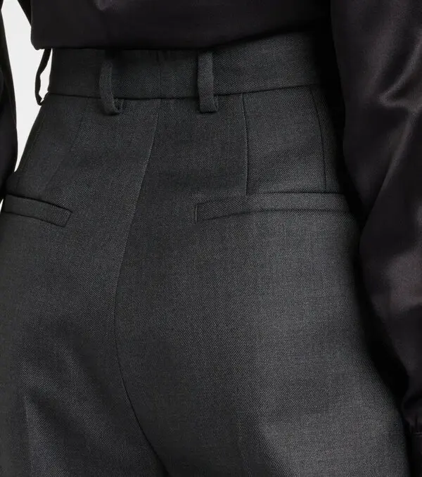 Dolce & Gabbana Wool Slim Trousers