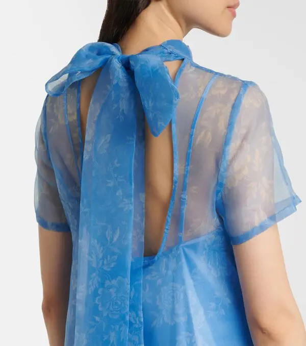 Staud Calluna Maxi Dress - Blue