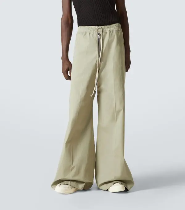 Rick Owens Bela Wide-leg Pants - Beige