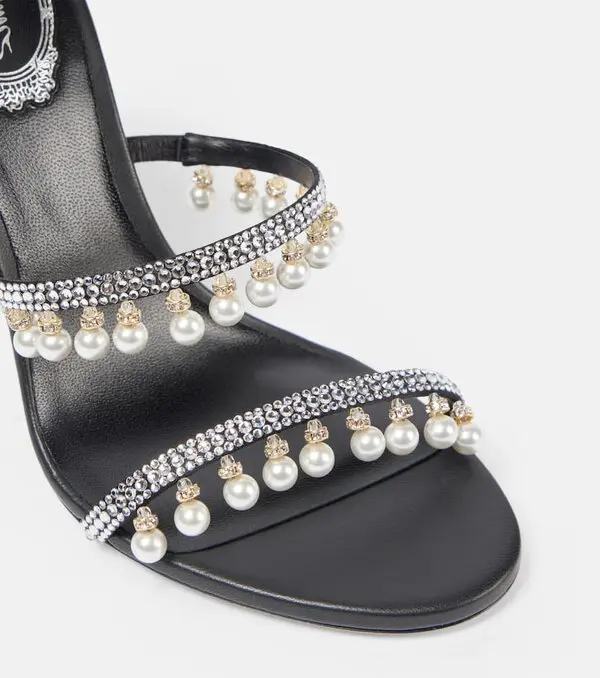 Rene Caovilla 105 Embellished Sandals