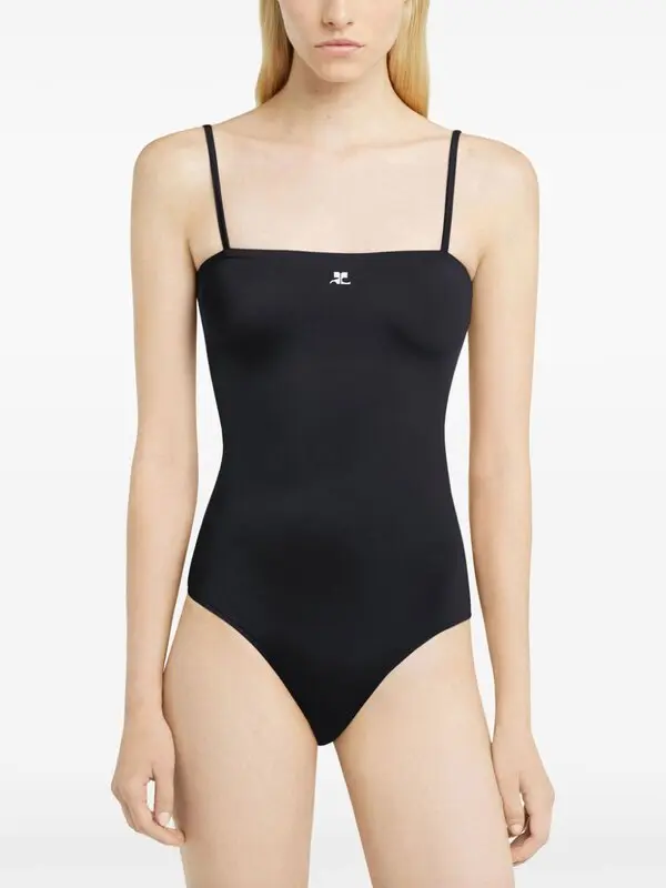 COURREGES Heritage Swimsuit - Black