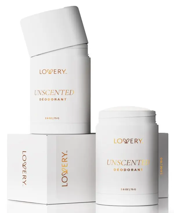 LOVERY Unscented Deodorant Stick