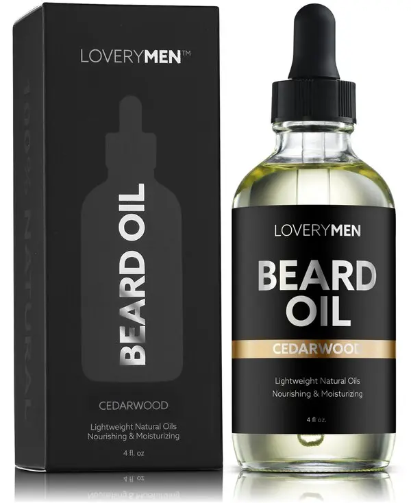 LOVERY Cedarwood Beard Oil - No Color