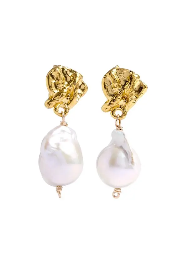 ALIGHIERI The Fragment Of Light Drop Earrings - Pearl