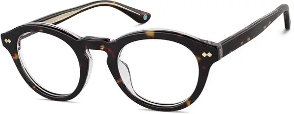 Zenni Vintage Round Eyeglasses - Tortoiseshell