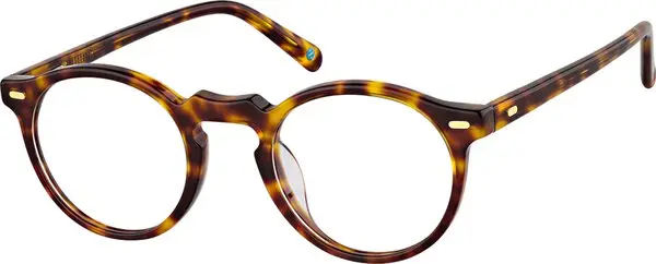Zenni Vintage Inspired Round Eyeglasses By - Tortoiseshell