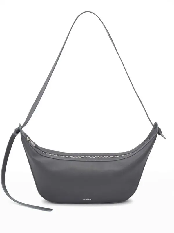 JIL SANDER Knot-detailing Shoulder Bag - Grey