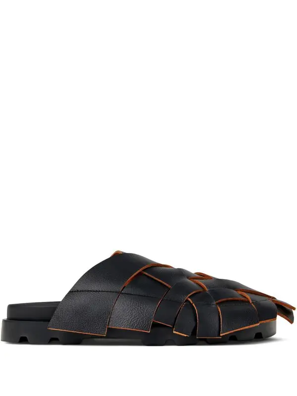 Camper Brutus Slippers - Black