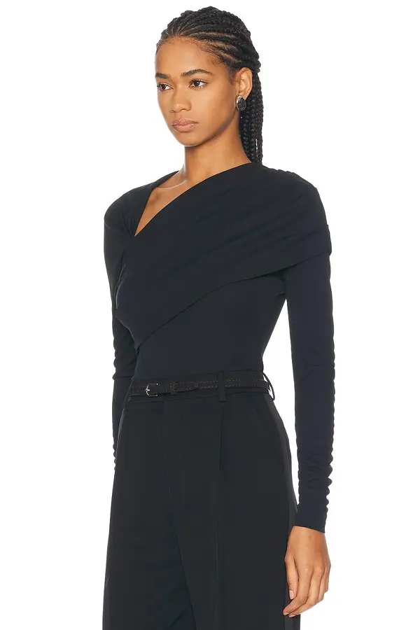 Carolina Herrera Draped Top