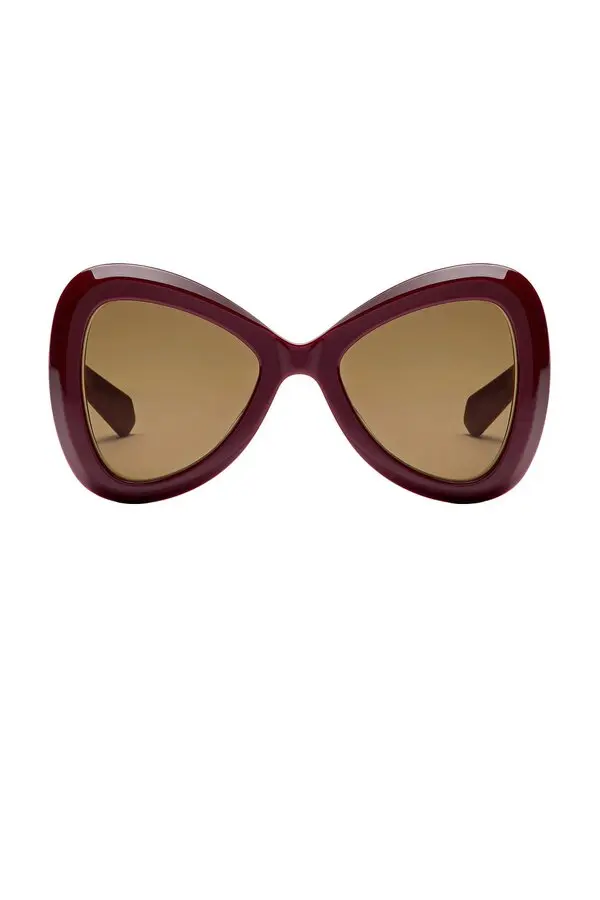 Valentino Garavani V Gold Iii Sunglasses - Bordeaux