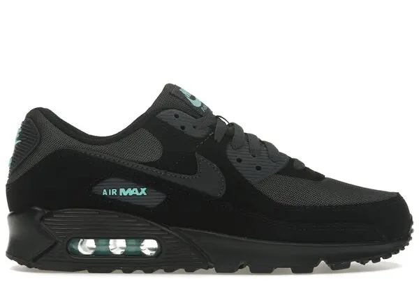 Nike Air Max 90 - Black/anthracite/aurora Green