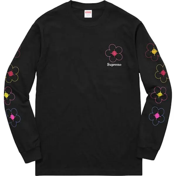 Supreme Been Hit Long Sleeve Tee Shirt - Black