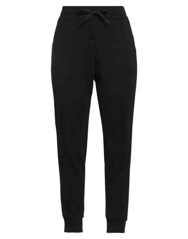 Armani Exchange Cotton Blend Track Pants With Metallic Accents