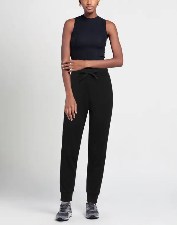Armani Exchange Cotton Blend Track Pants With Metallic Accents