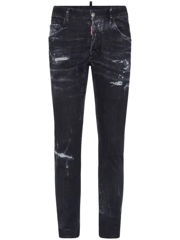 Dsquared2 Distressed Slim Jeans