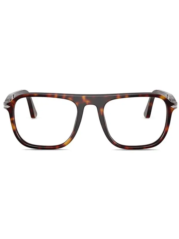 Persol Jacques Oversize-frame Eyeglasses - Brown