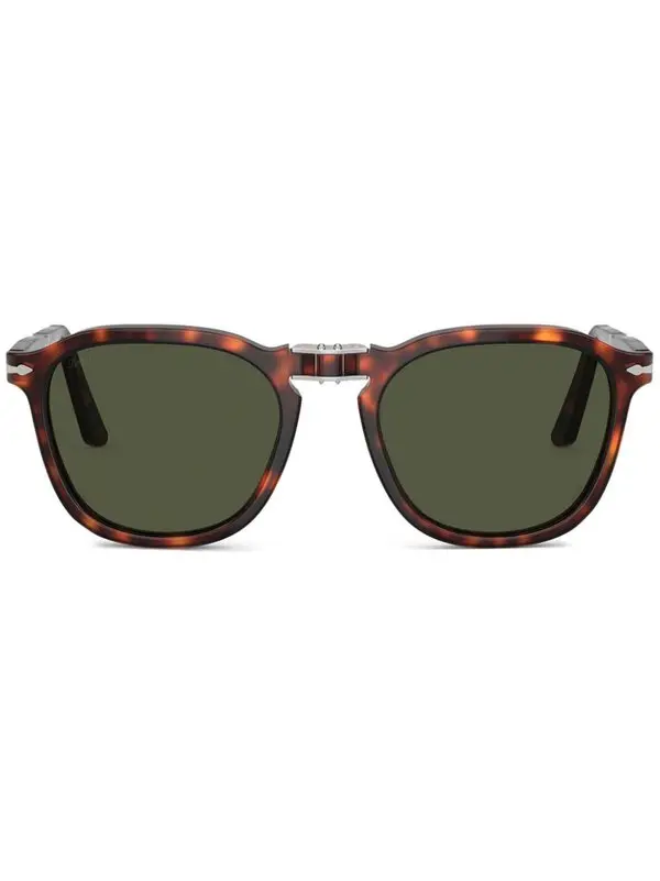Persol Square Frame Sunglasses - Brown