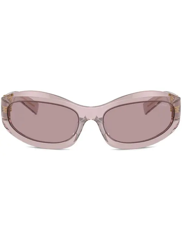 Miu Miu Glimpse Sunglasses - Purple