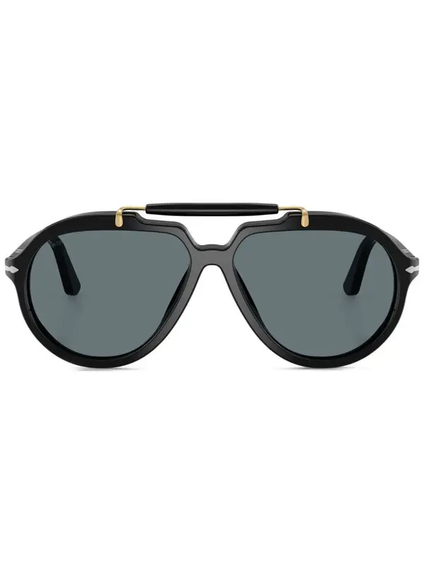 Persol Pilot-frame Sunglasses - Black