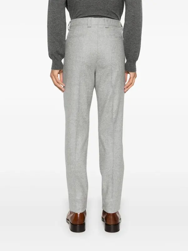 Brunello Cucinelli Herringbone-pattern Trousers