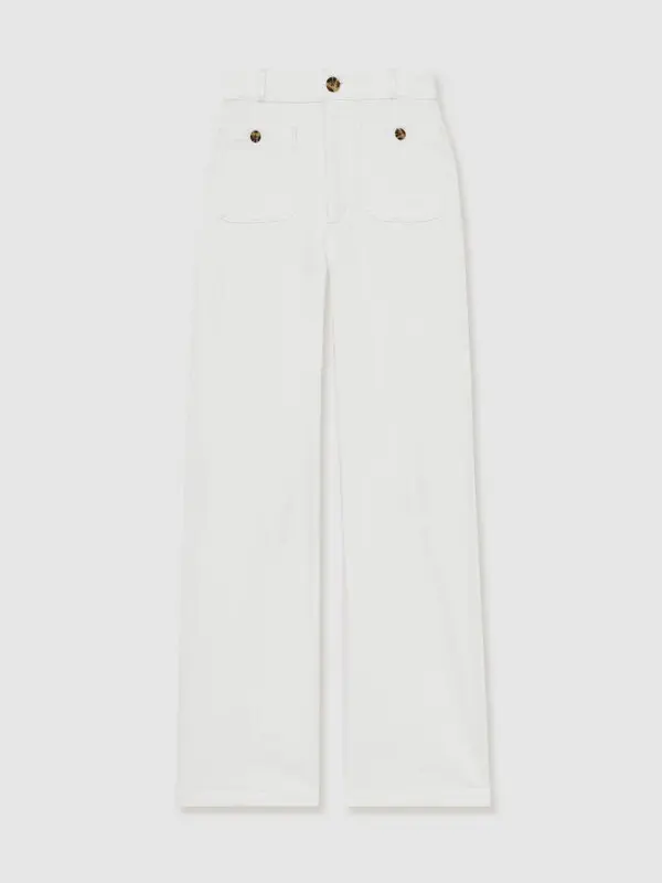 Paige Anessa Wide-leg Jeans
