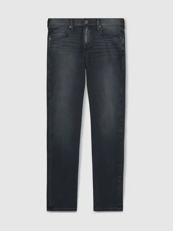Paige Lennox Slim Leg Jeans - Grey/navy