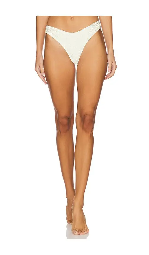 MONTCE Lulu Bikini Bottom - Oat Texture