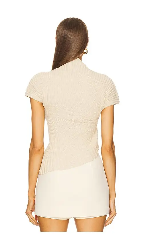 Cult Gaia Annemie Knit Top - Beach