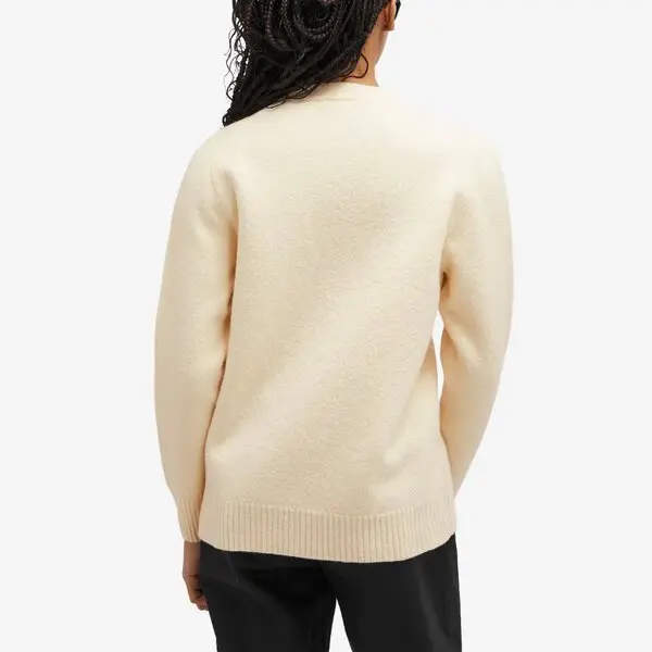 JIL SANDER Button Front Cardigan - Natural