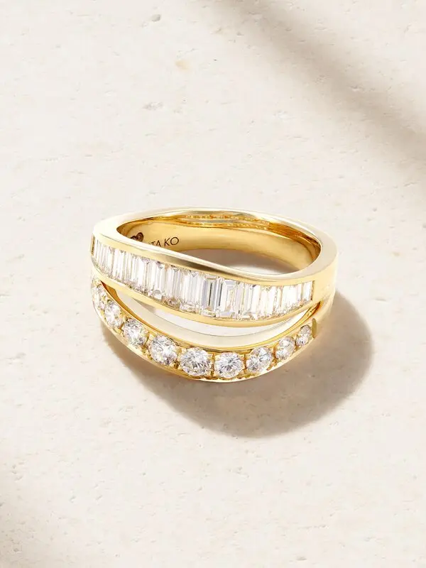 ANITA KO 18-karat Diamond Ring - Gold