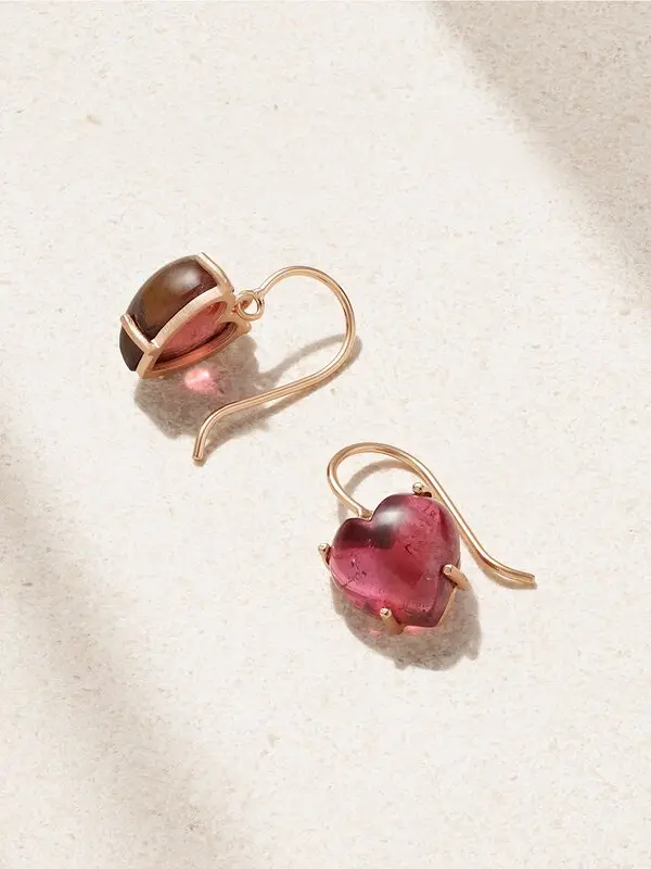 Irene Neuwirth 18-karat Gold Tourmaline Drop Earrings