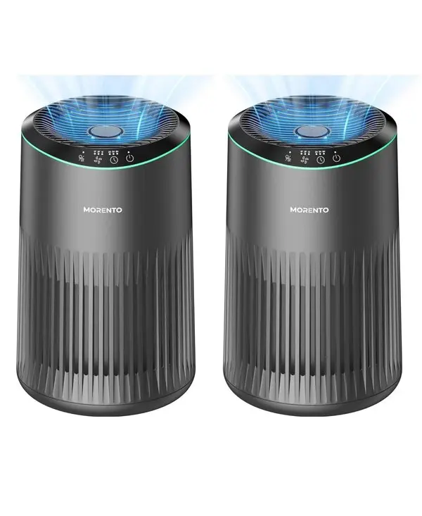 HEATDAZ Morento Air Purifiers For Home - Grey