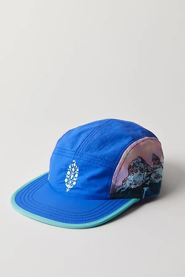 Free People X Rachel Pohl 3 Sisters Cap - Cobalt