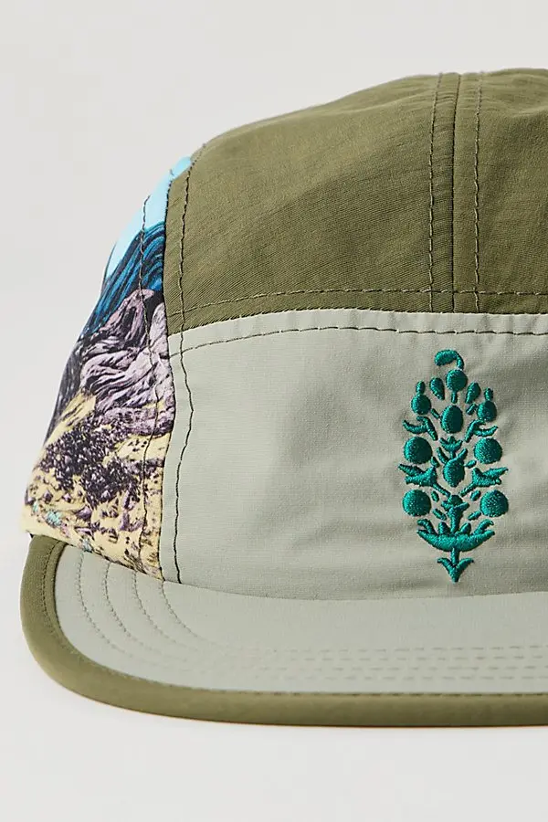 Free People X Rachel Pohl 3 Sisters Cap - Olive Combo